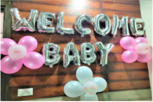 welcome baby balloon decoration | Birthdayking