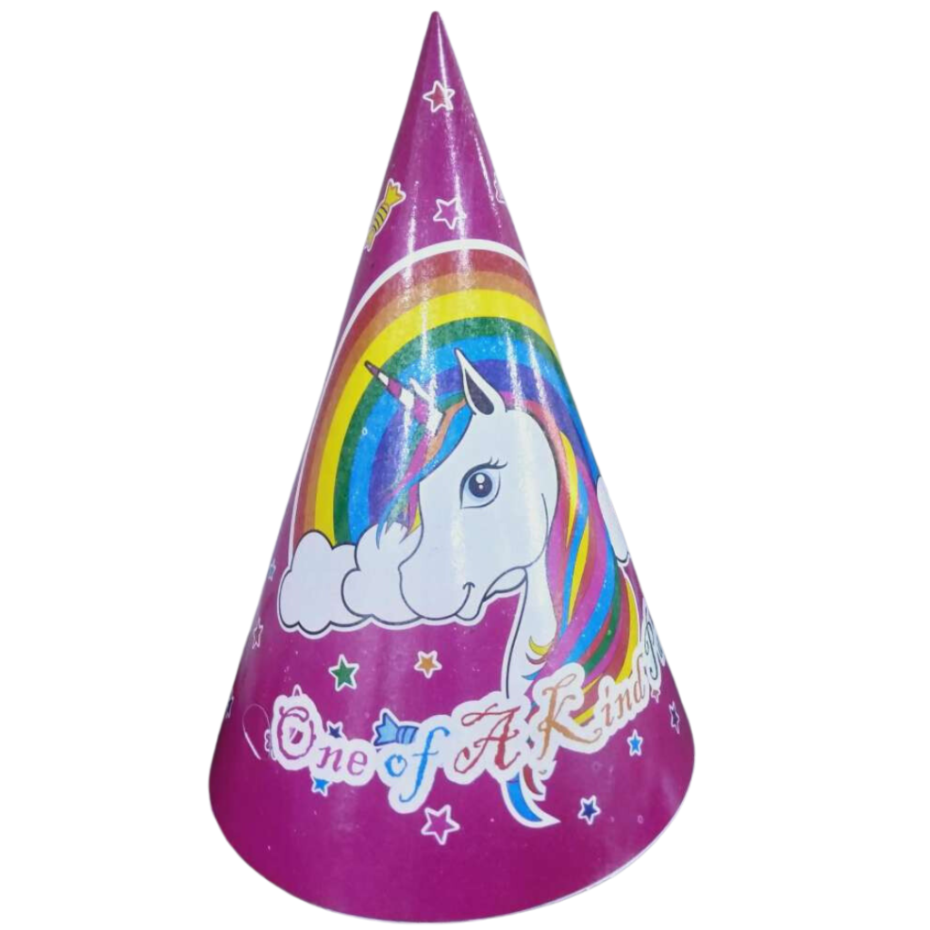 Unicorn birthday caps - Birthday King