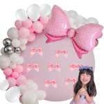 Bow theme birthday party decoration set - Birthday King